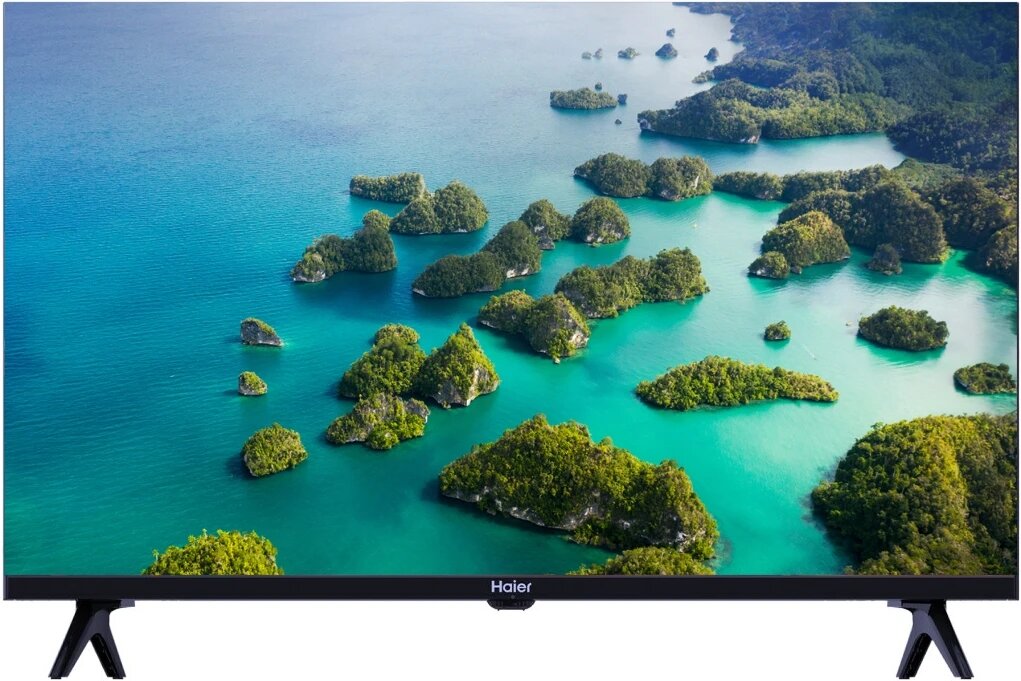 Телевизор LED Haier 32" LED S2 Smart Frameless черный/FULL HD/DVB-T/60Hz/DVB-T2/DVB-C/DVB-S/DVB-S2/U