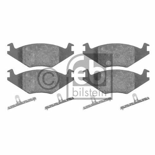 Комплект передних тормозных колодок Febi 16011 для SEAT Cordoba, Ibiza II; VW Golf II, Jetta II