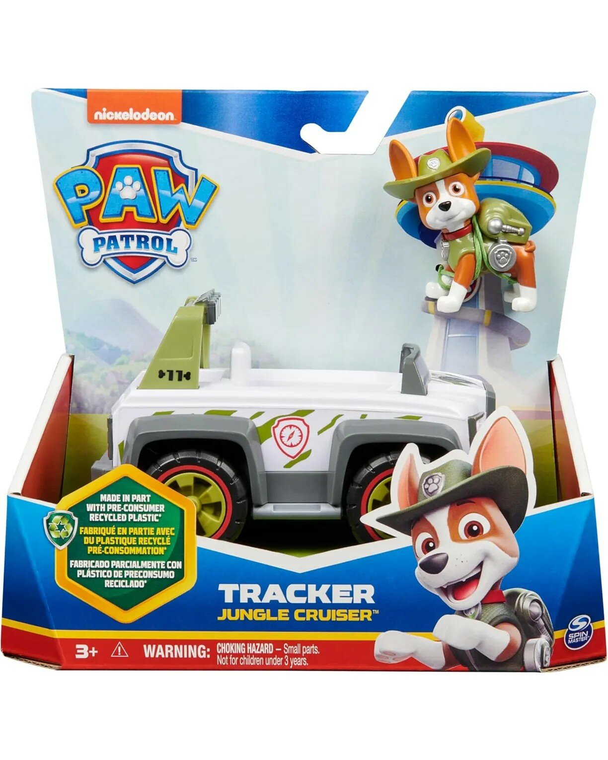 Игровой набор с машинкой и фигуркой "Paw Patrol: Трекер Jungle Cruiser" 6069071