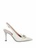 Туфли Pollini Chain-link slingback pumps, размер 39 EU, разноцветный