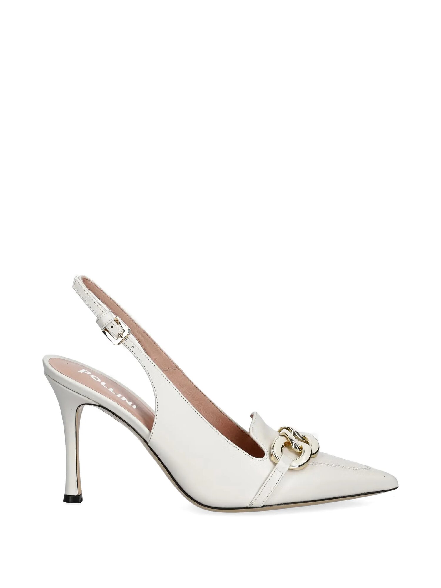 Туфли Chain-link slingback pumps 