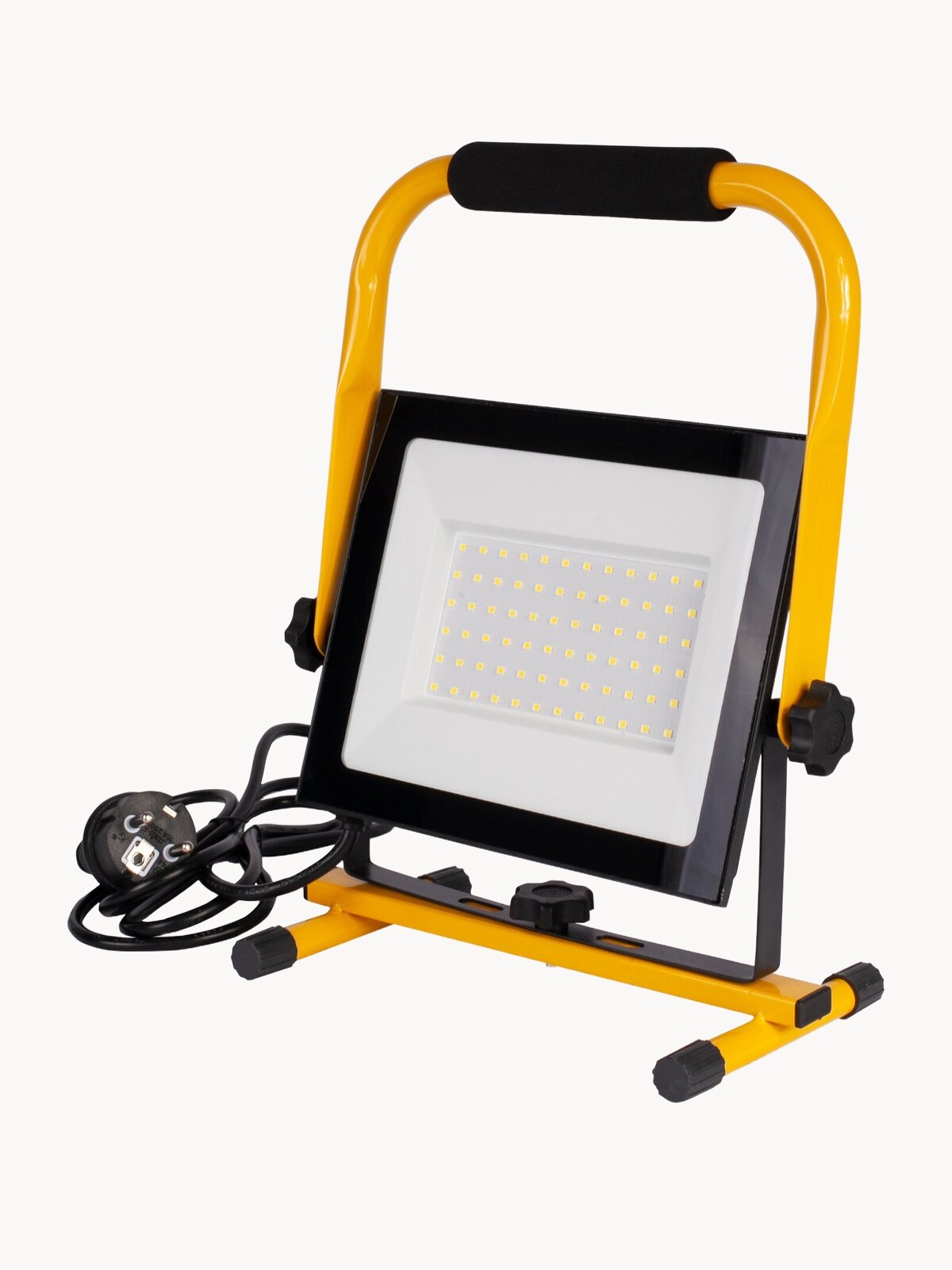 Светодиодный прожектор переносной GLANZEN 100 Вт 6500К IP65 FAD-0020-100