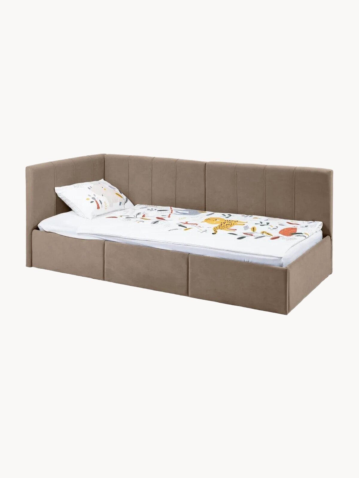 Кровать односпальная 80х180 угловая