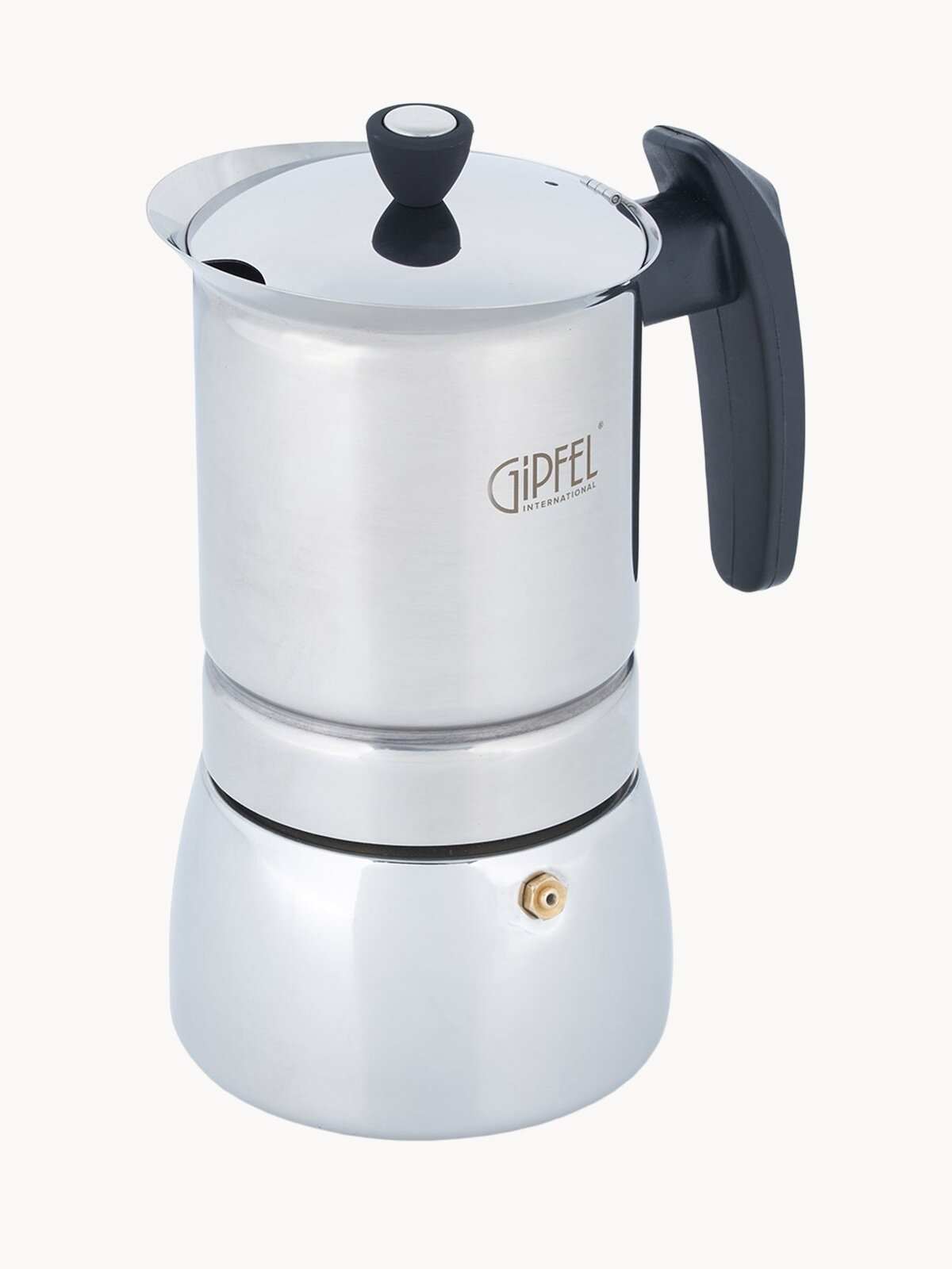 Гейзерная кофеварка Gipfel Vals 5329 0,3 л серебристый