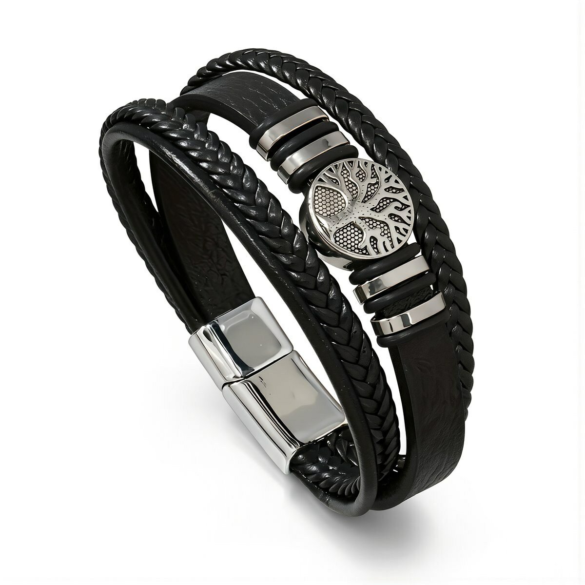 Плетеный браслет