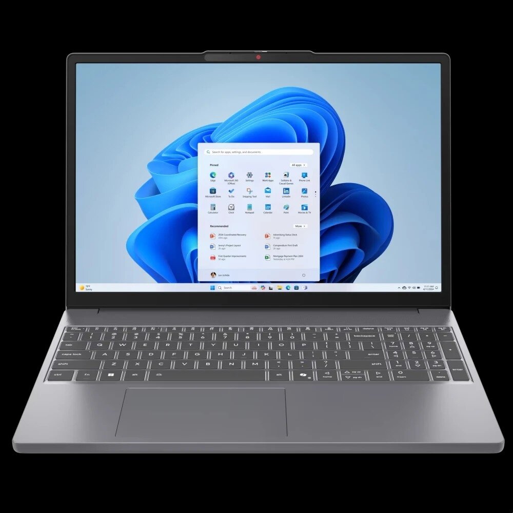 Ноутбук Lenovo IdeaPad Slim 3 15IRH10 83K1002VRK Grey 15.3" WUXGA IPS i5-13420H/16Gb/512Gb SSD/DOS (РФ)