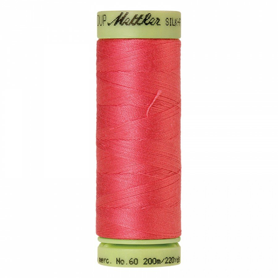 Нить для машинного квилтинга SILK-FINISH COTTON 60, 200 м 1402 Persimmon