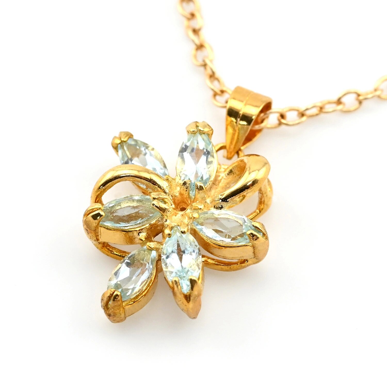 Подвеска, топаз