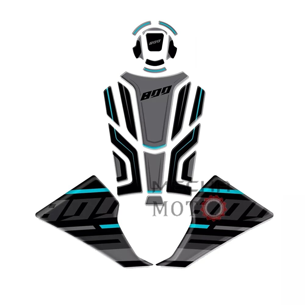 Аксессуары для мотоциклов, 3D наклейки из эпоксидной смолы, защитный комплект для CF Moto 800MT MT800 800 MT 2022 2023 2024