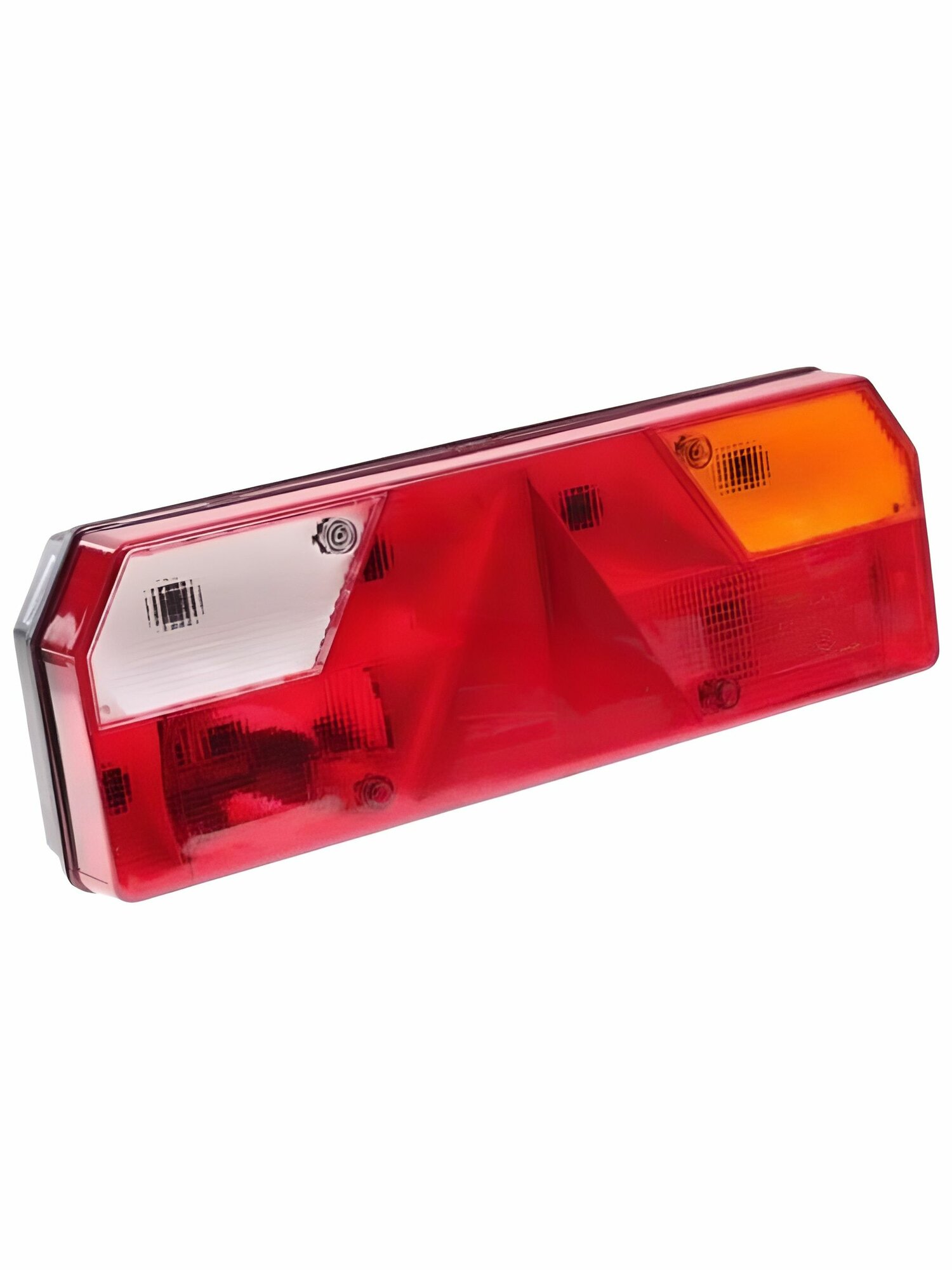 Фонарь задний SCHMITZ Europoint 1 правый (с кабелем, треугольный катафот по центру, желто-белый)