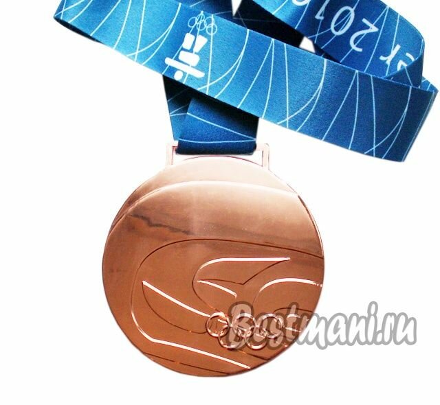 Бронзовая медаль XXI зимних Олимпийских игр в Ванкувере 2010, сувенирная копия, ордена медали и награды