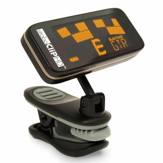 Тюнер Peterson StroboClip, для различных музыкальных инструментов, с экраном высокой четкости