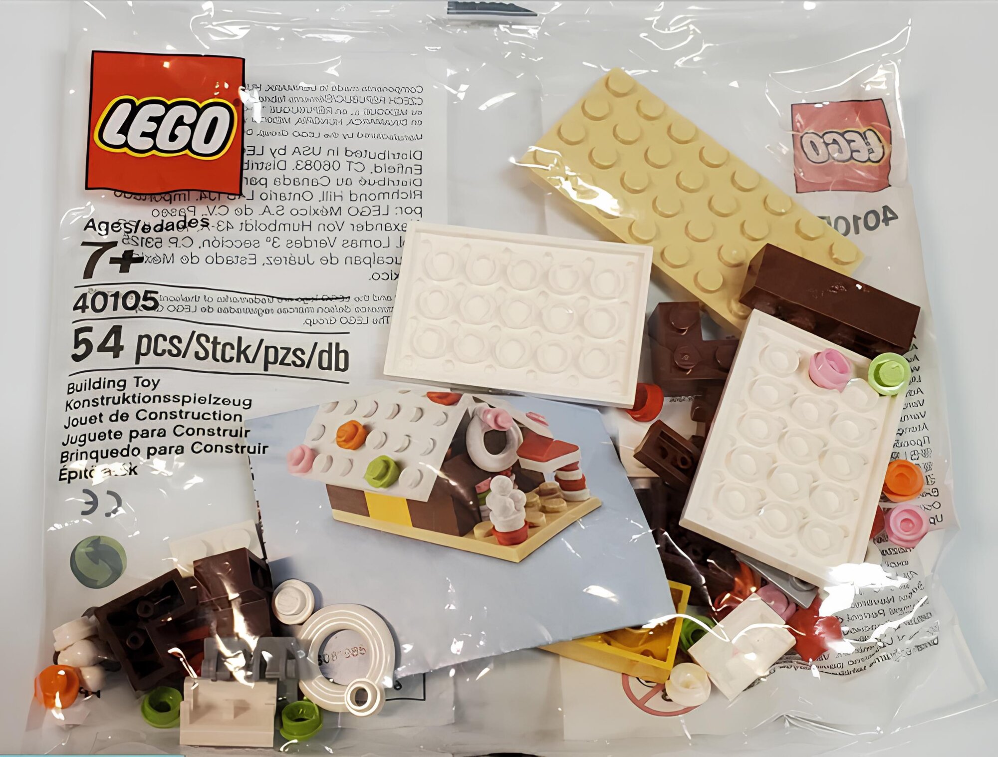Конструктор LEGO Brand 40105 Пряничный домик