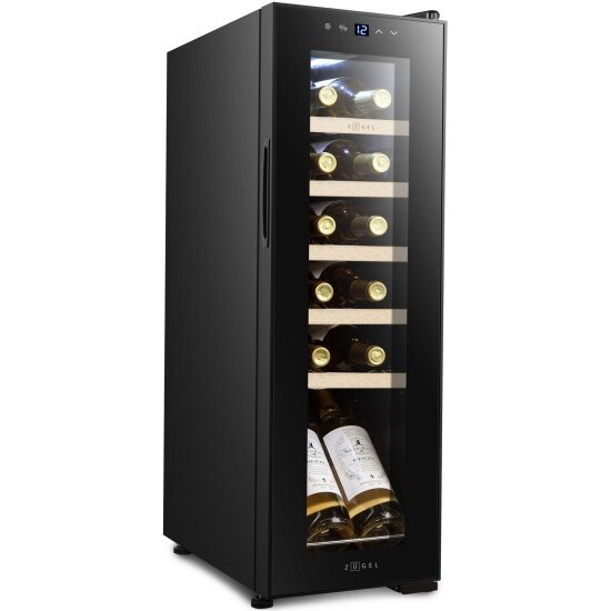 Винный шкаф Zugel ZCWF123B