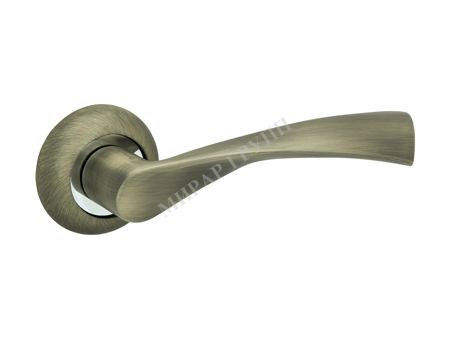 Дверная ручка Palladium A "Swim" coffee