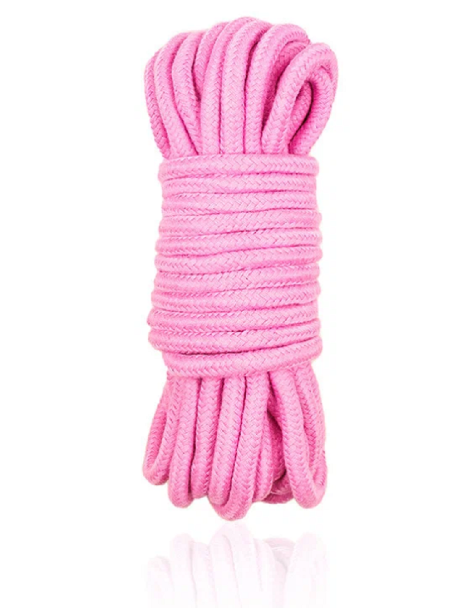 Бондаж для связывания INTLIFE, розового цвета, длина 9 метров