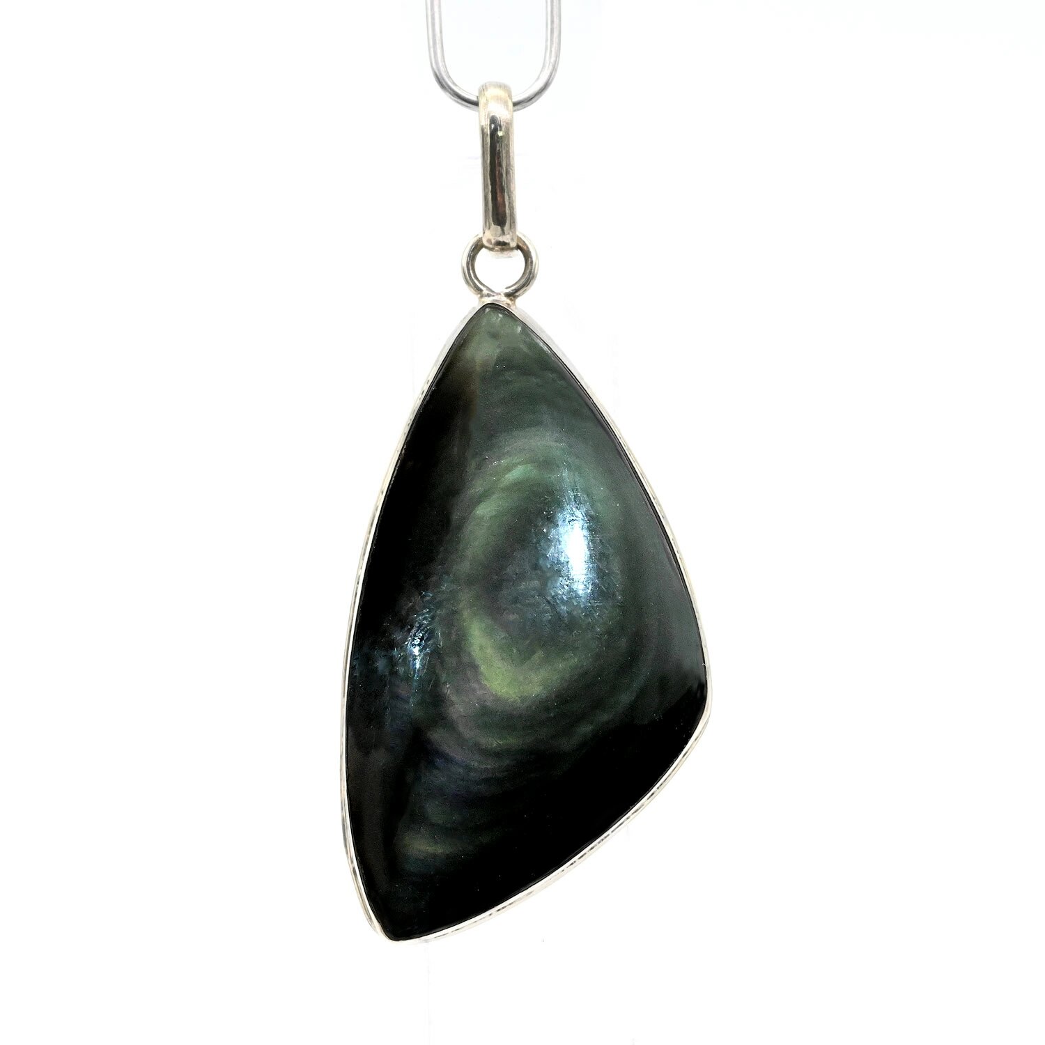 Подвеска, обсидиан