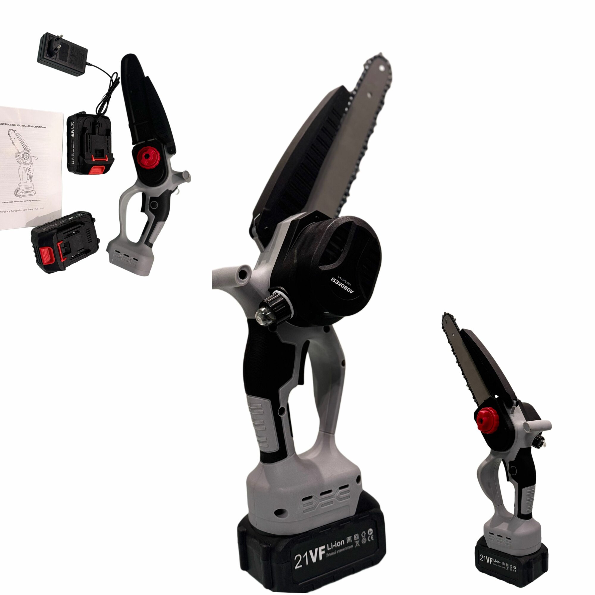 Мини пила аккумуляторная цепная, сучкорез аккумуляторный