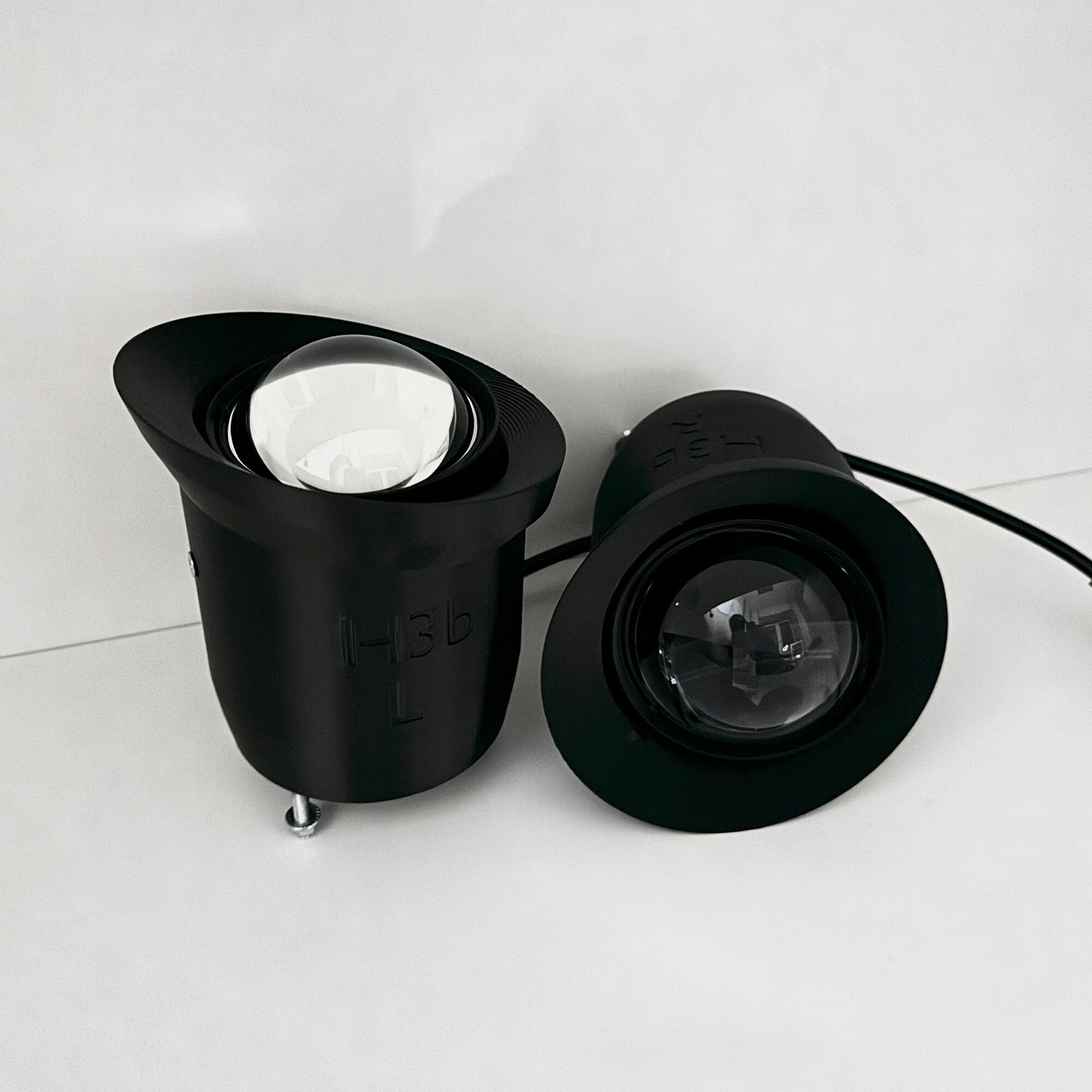 LED Laser (Лазерные) противотуманные фары (ПТФ), со сферической влагостойкой линзой для Great Wall Hover H3 2010-2015 г. в.