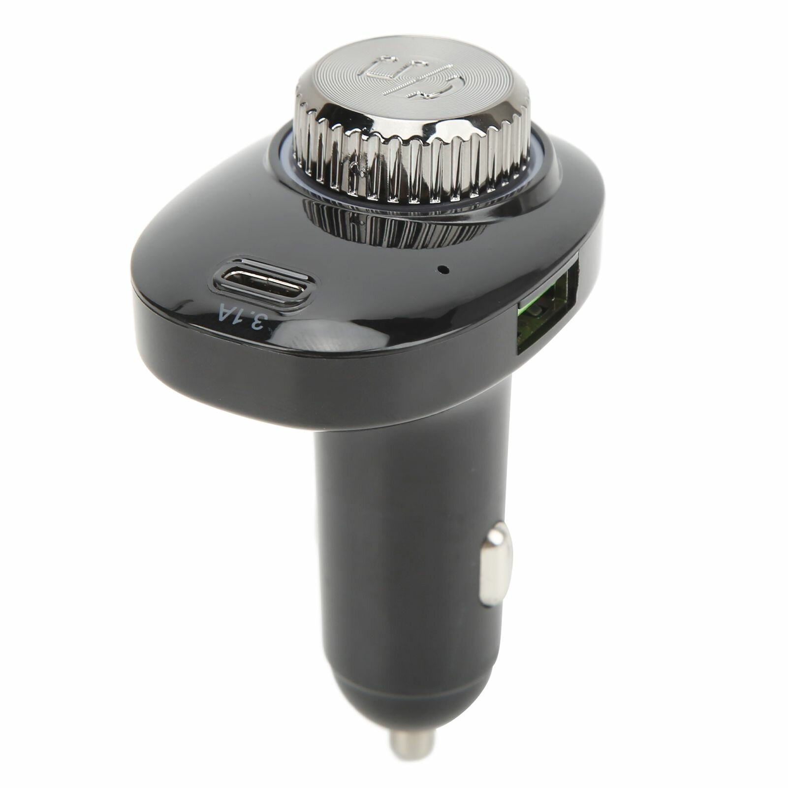 Автомобильный адаптер Bluetooth FM-передатчик Беспроводной FM-радио адаптер Два порта Автомобильный музыкальный плеер Радиоприемник