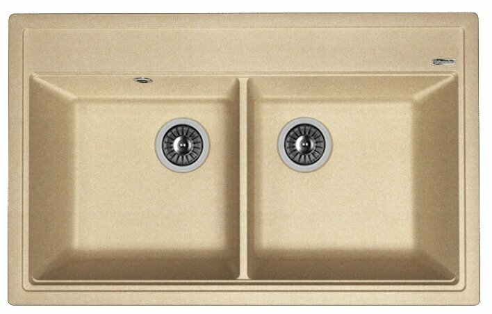 Мойка Florentina Липси 820 песочный Fg (20.370. E0820.107)