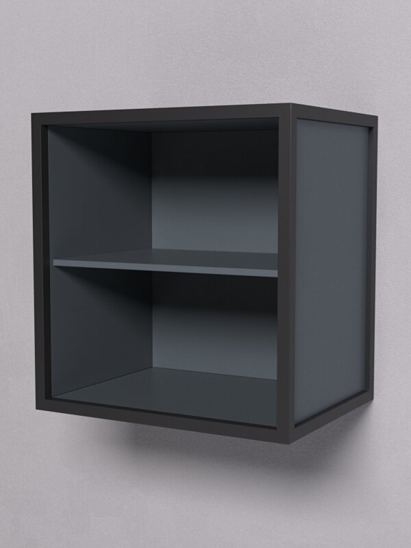 Антресоль глубокая А-02 "стронг" в стиле лофт, Темно-серый. Производитель товара - компания Westcom.