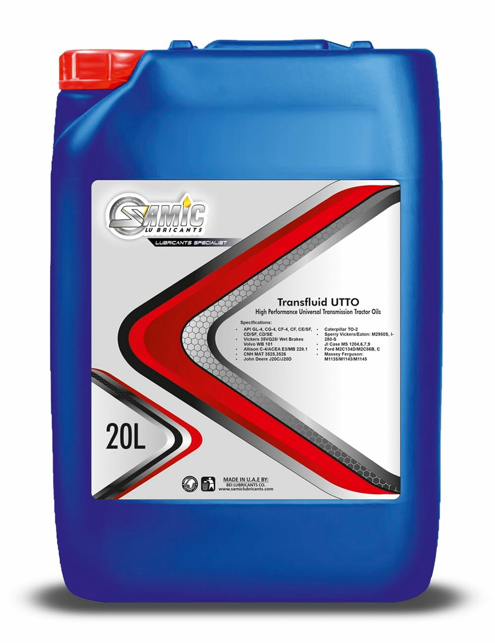 Трансмиссионное масло SAMIC Transfluid UTTO 10W-30 20 л.