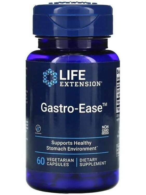 Цинк L-Карнозин LIFE Extension Gastro-Ease, 60 капс