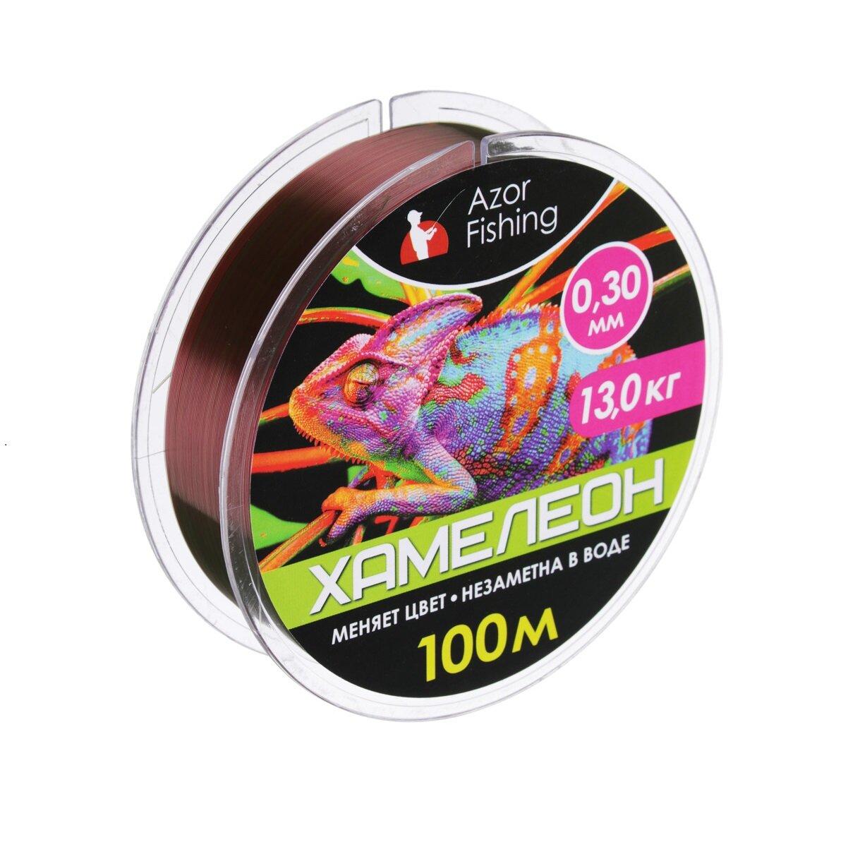 Леска Azor Fishing Хамелеон 100м 0,30мм 13кг хамелеон