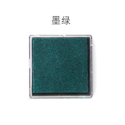 Темно-зеленый 3,5 см картофельный штамп-подушка Маленькая ДИИ декорация для блокнота Ручная работа Крафт материалы
