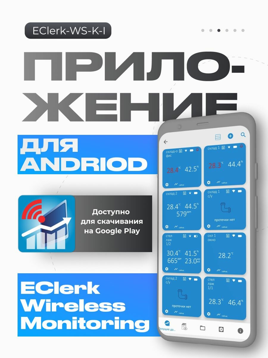 Датчик температуры для силовых трансформаторов Relsib Eclerk-WS — фото 1