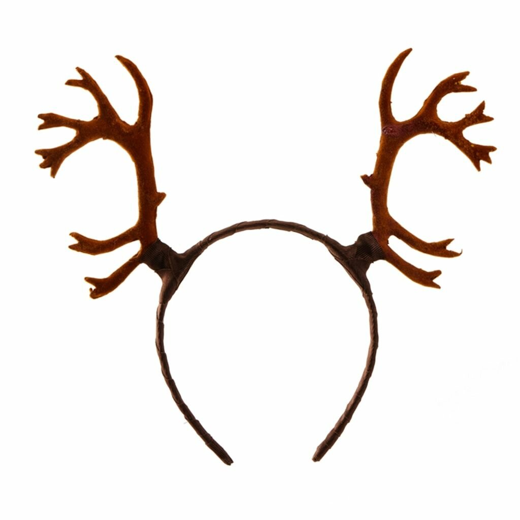 Обруч Из Лосиного Рога Ведьмы-Коричневый