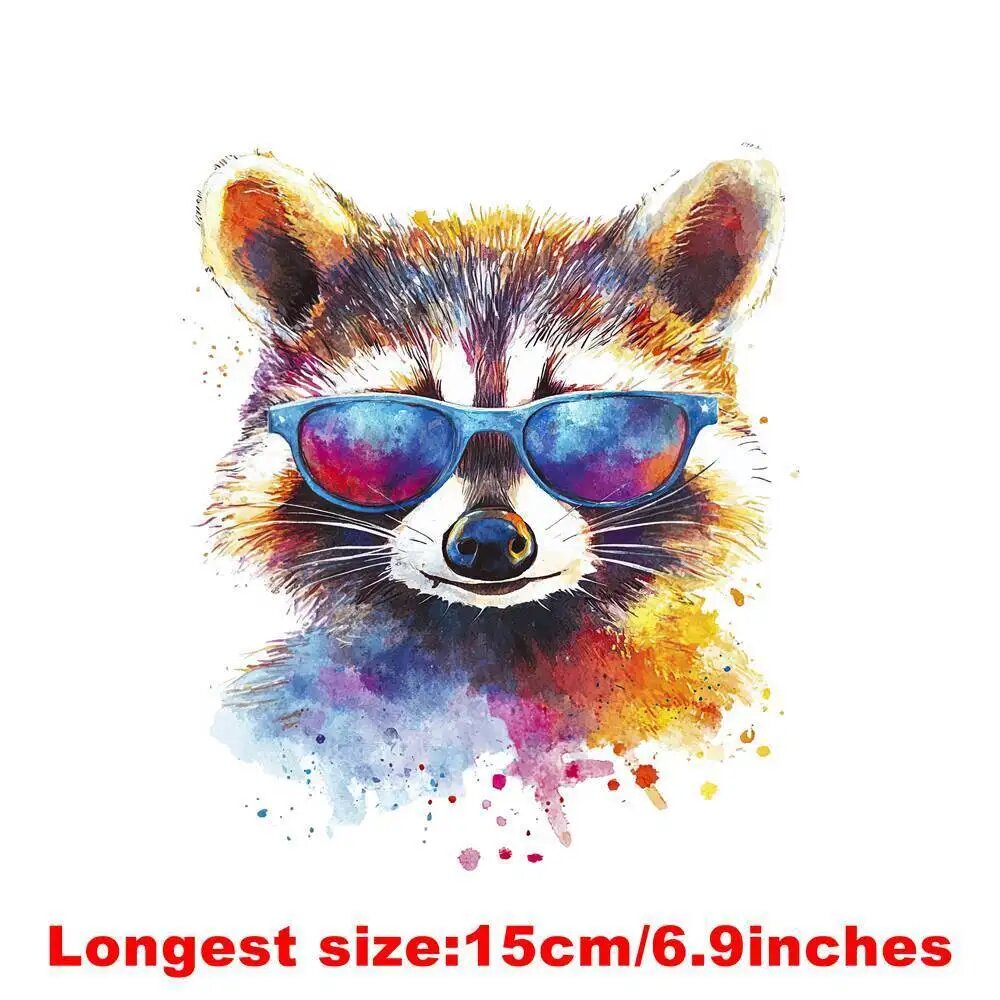 Теплопередающая наклейка 15см Коала Енот YTH0437-11