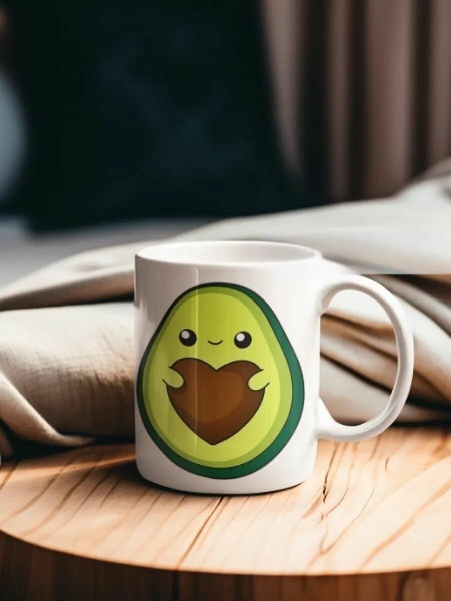 Кружка подарочная Авокадо милаха, 330 мл