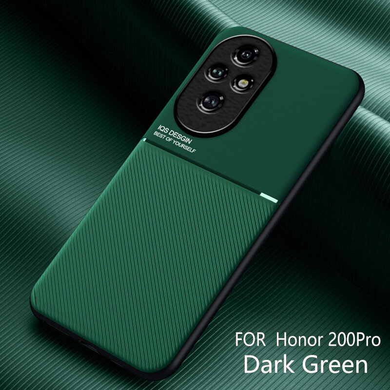 Подходит для Honor 200 Pro / Хонор 200 Про Чехлы для телефонов с защитой камеры и противоударным, Honor 200 Pro, подставка, soft touch,360° Полная защита, резина, пластик, силикон, защита камеры