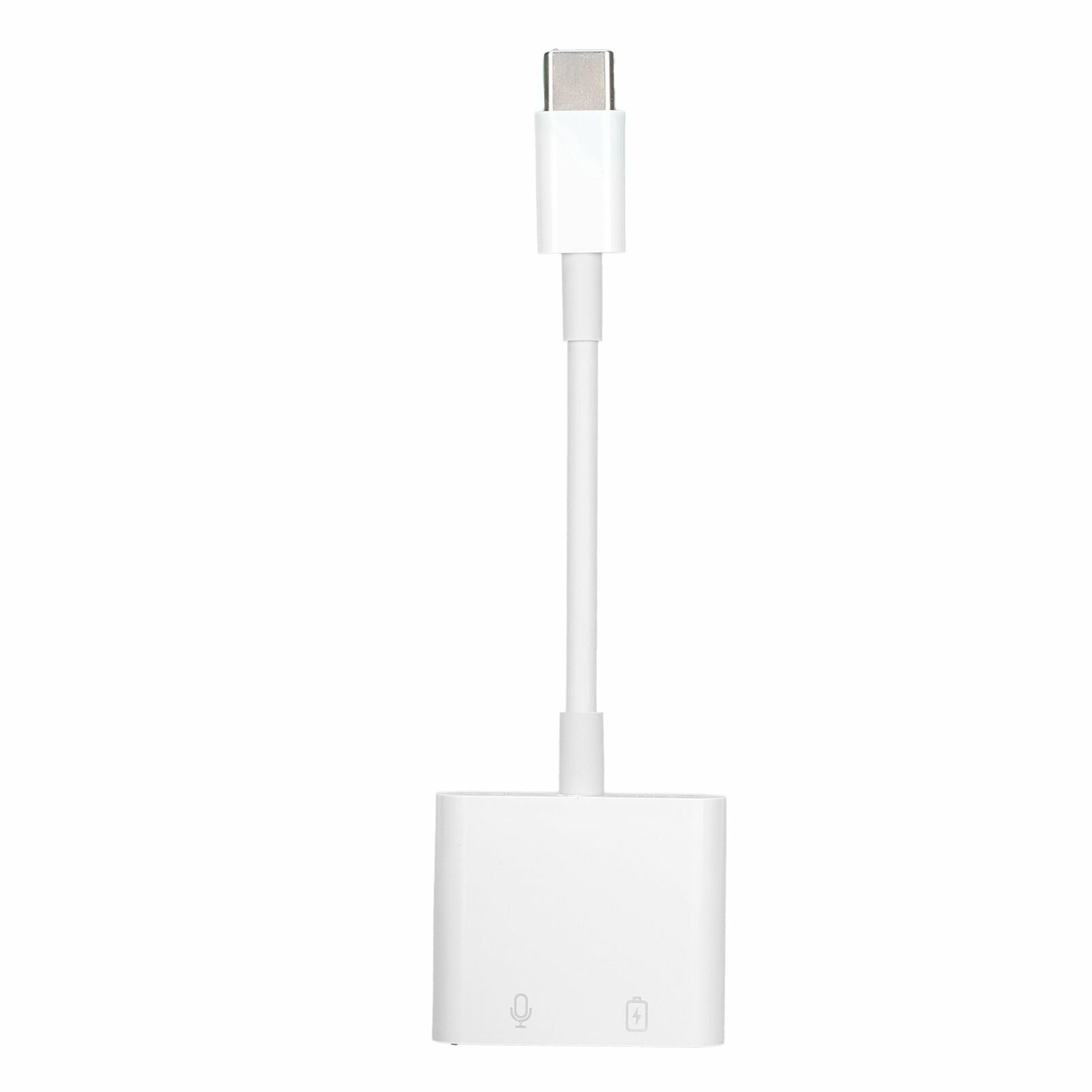 2-в-1 Type-C аудио-сплиттер с быстрой зарядкой двойной порт для наушников и питания, 60 Вт PD