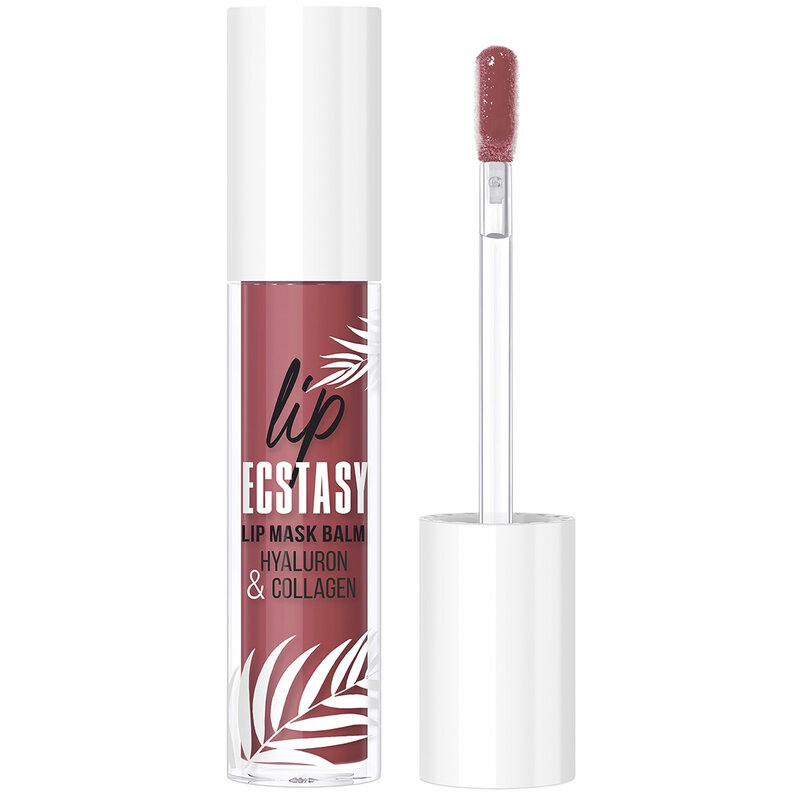 LUX visage LIP ECSTASY Бальзам-маска для губ hyaluron & collagen 604 Rosewood