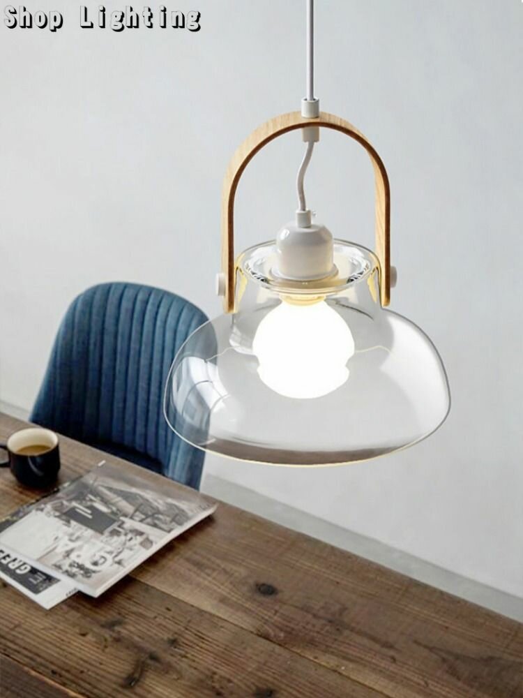 Креативная японская стеклянная люстра