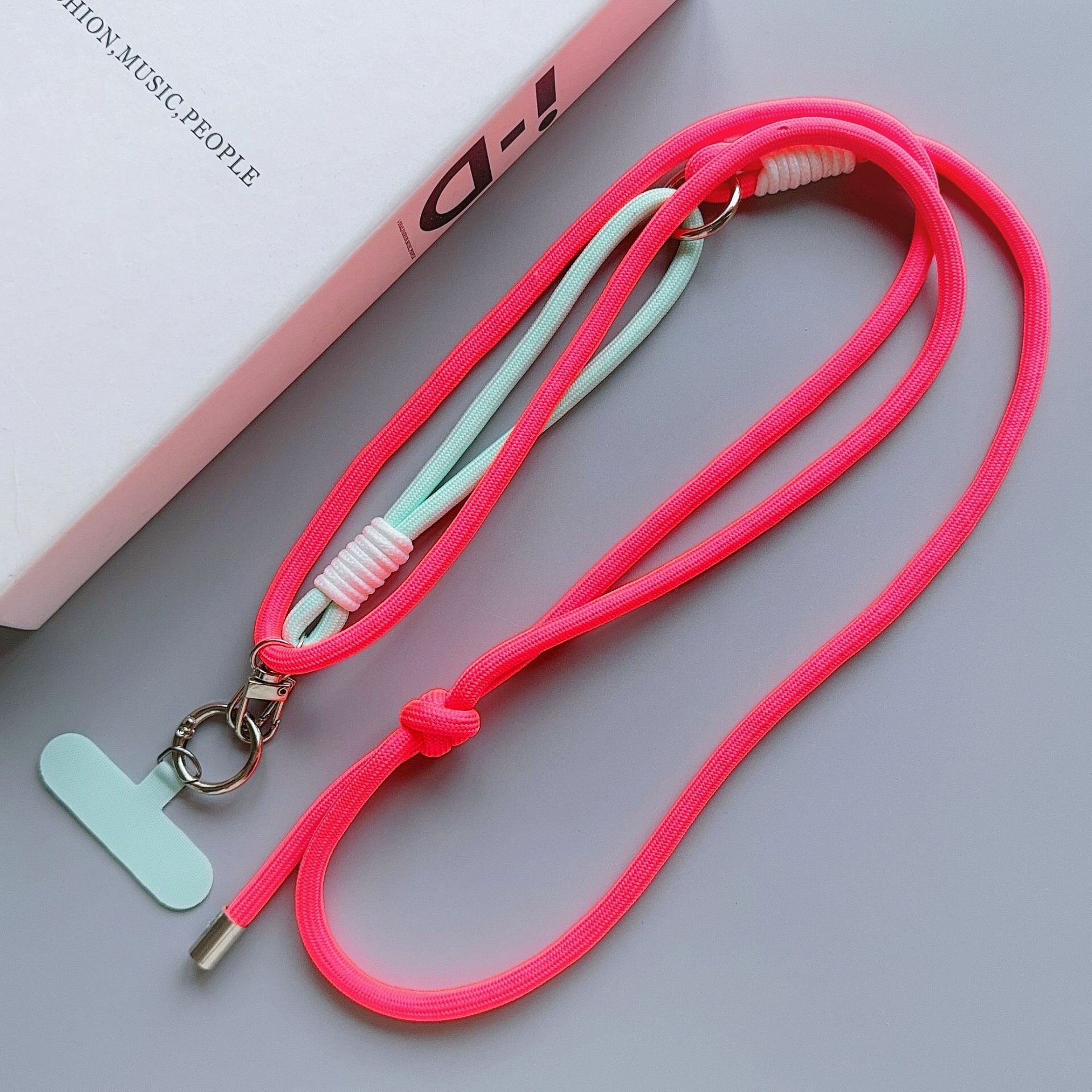 Мобильный телефон SSTJCS, с двойной пряжкой и защитой от потери, розовый, красный, светло-зеленый