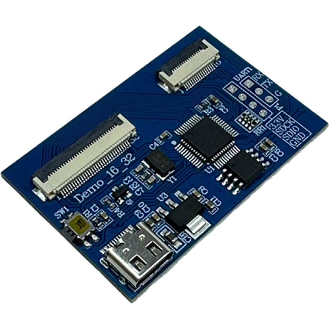 2,8-дюймовый ЖК-модуль с сенсорным экраном, ЖК-монитор с 4-проводным интерфейсом SPI, IPS, полноэкранный многофункциональный портативный модуль