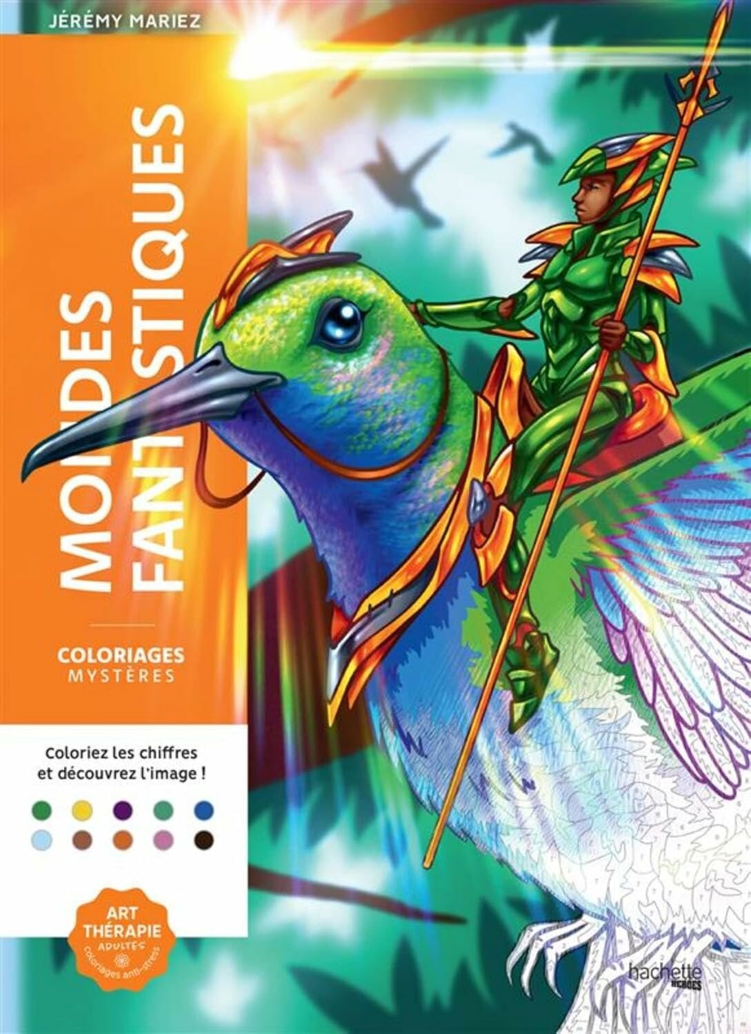 Раскраска по номерам Coloriages mysteres - Mondes fantastiques: Фантастические миры - 2017312789