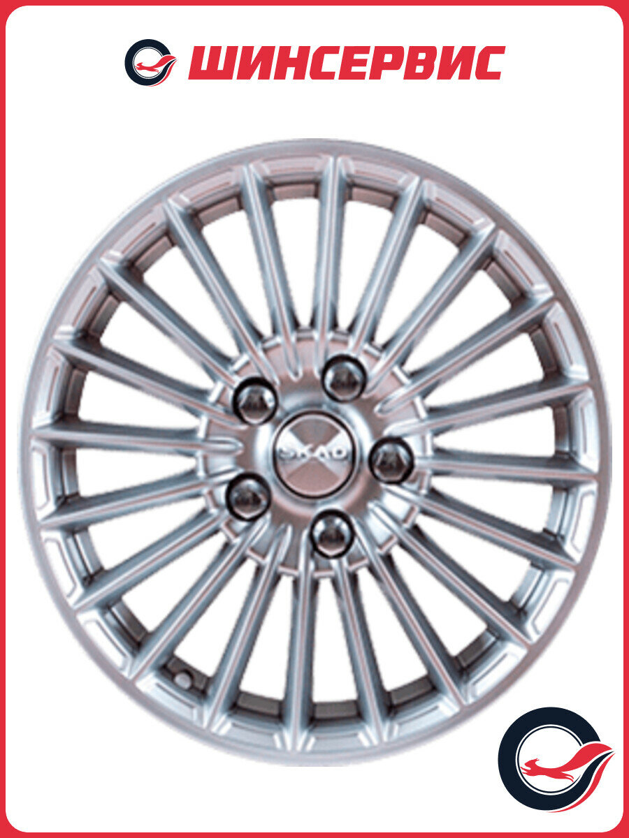 Литой колесный диск Скад Веритас R15x6.0J 4x108 ET47 ЦО63.4 для автомобиля