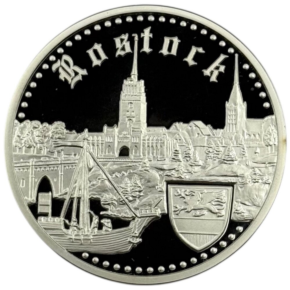 Ниуэ 1 доллар 2011 г. (Ганзейские города - Росток) (Proof)