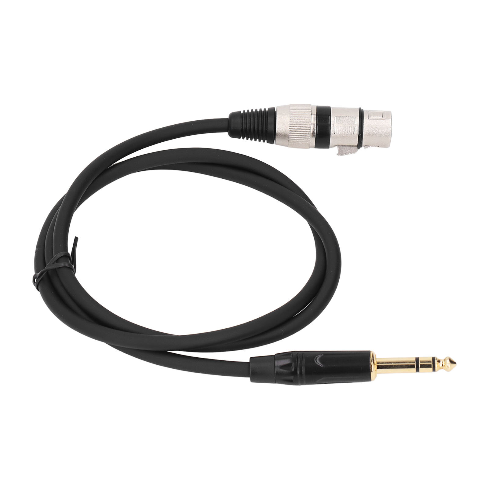 Кабель «папа-XLR-мама» 1/4 6,35 мм, 3-контактный разъем, микрофонный шнур TC145K56 1,8 м