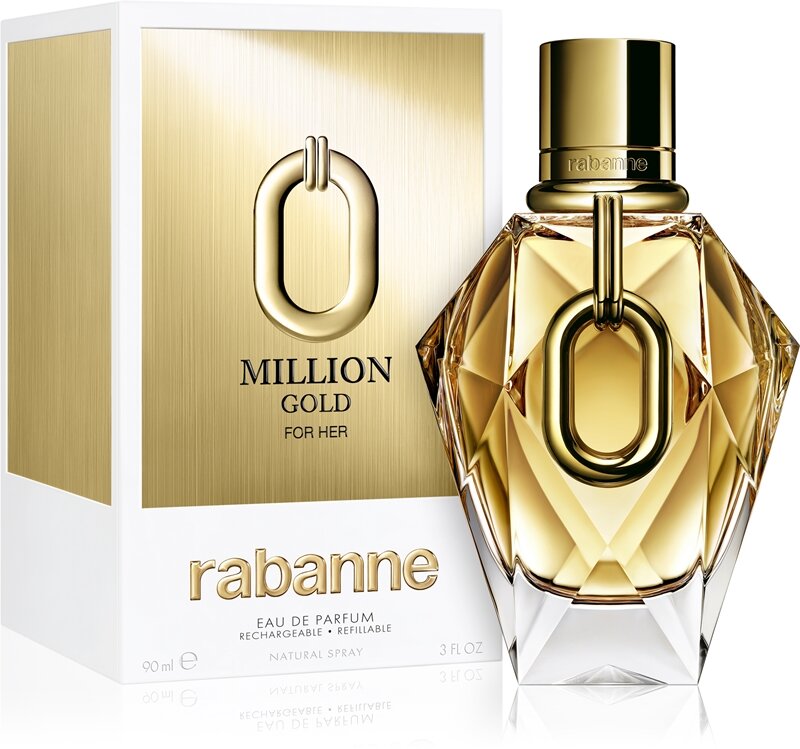 Paco Rabanne Парфюмированная вода для женщин Million Gold For Her EDP 90 мл