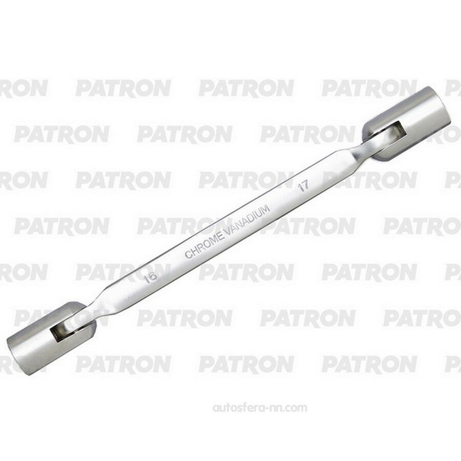 PATRON P7521617 Ключ торцевой шарнирный 16х17 мм