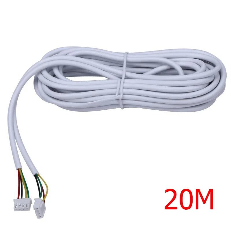 CUSAM Кабель для видеодомофона 4-жильный 20M