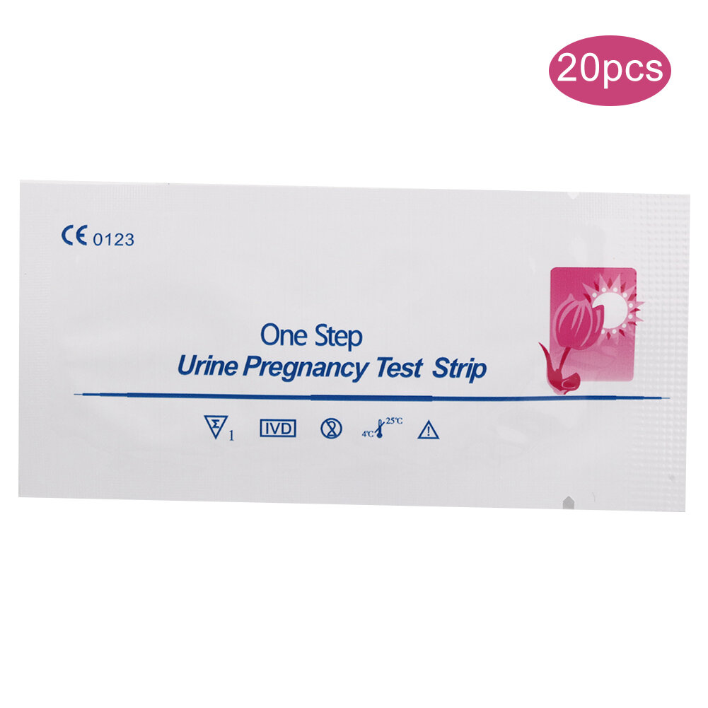 20 шт, тест-полоска на беременность, бытовой тест на мочу, измерительный индикатор беременности