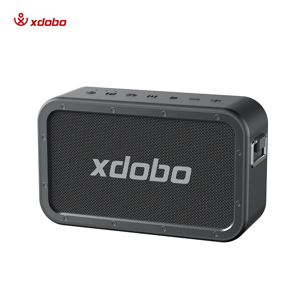 Портативная колонка XDOBO Max 1983, Bluetooth 5.3, 120Вт, черная, с басом