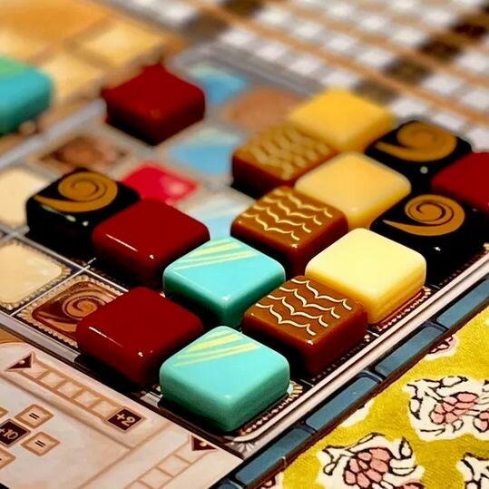 Настольная игра AZUL Master Chocolatier (Азул Шоколатье) для компании, семейная, для двоих, 2022 (8/10*) языконезависимая